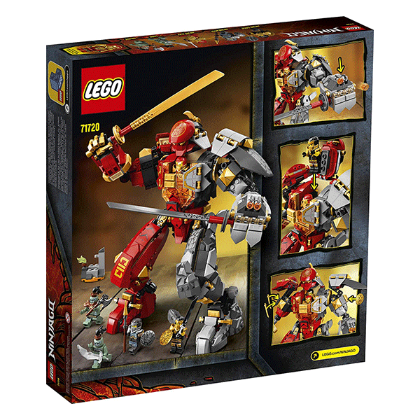 لگو سری NINJAGO Fire Stone Mech کد 71720 - زیتازی