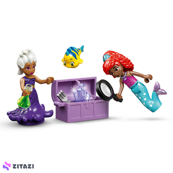 لگو سری دیزنی مدل Princess Ariel's Crystal Cave کد 43254 - زیتازی