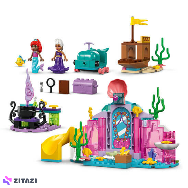لگو سری دیزنی مدل Princess Ariel's Crystal Cave کد 43254 - زیتازی